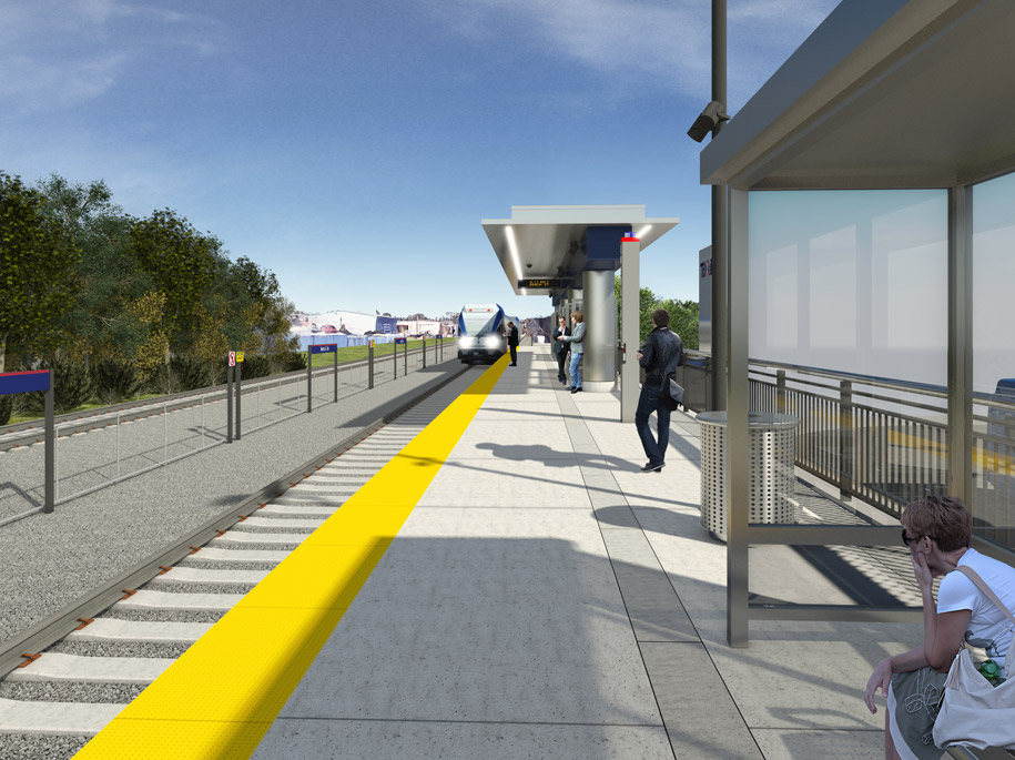 TEXRail Station Images - Trinity Metro